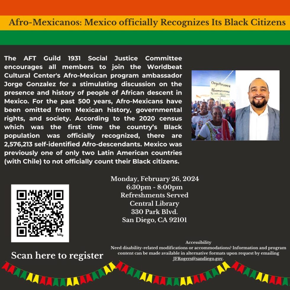Afro-Mexicanos: Mexico finally Recognizes Its Black Citizens - The AFT ...